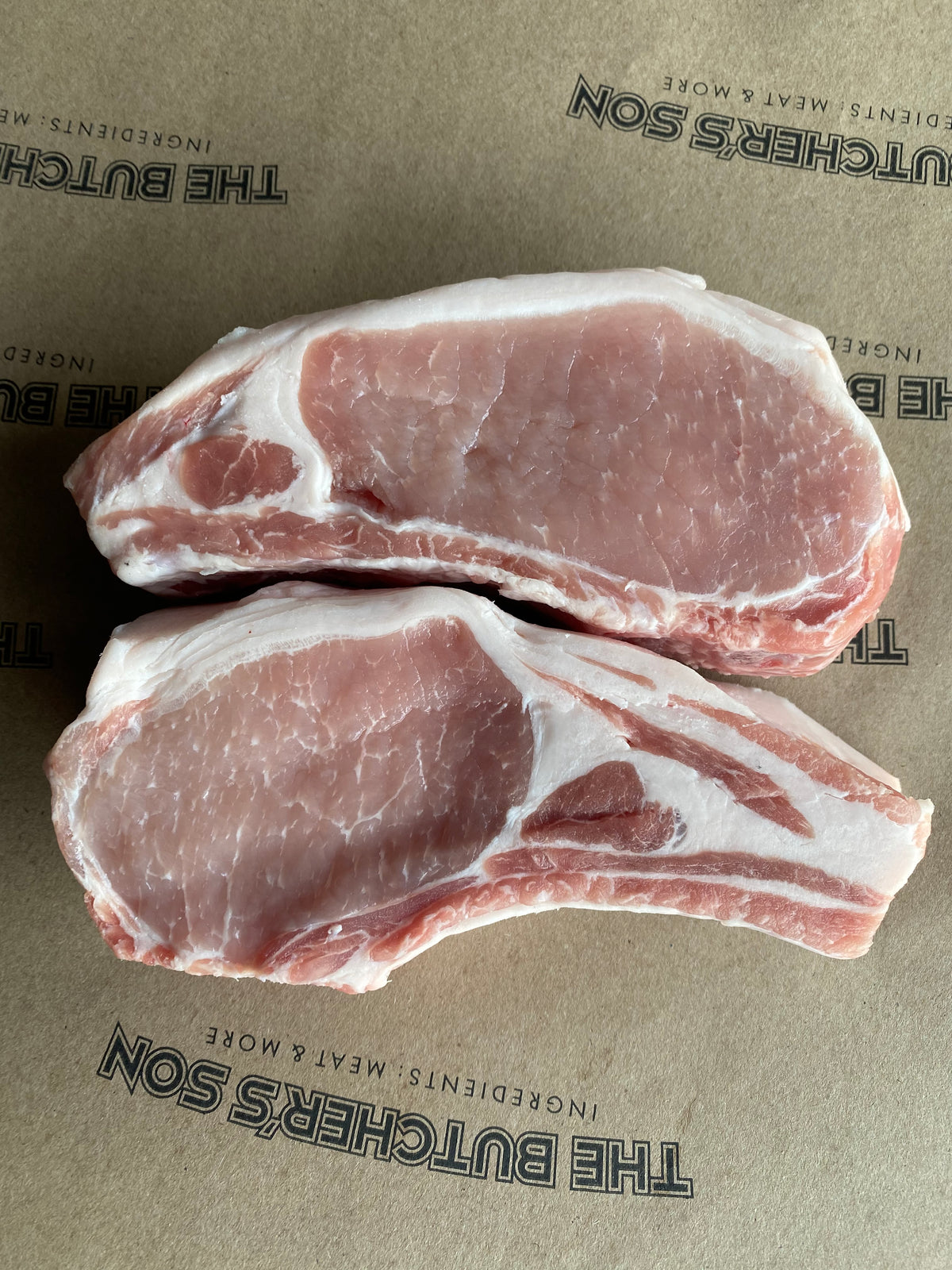 PORK RACK/RIB CHOPS - AVG. 10oz - 12oz PER CHOP ($1399/lbs) — Butcher's Son